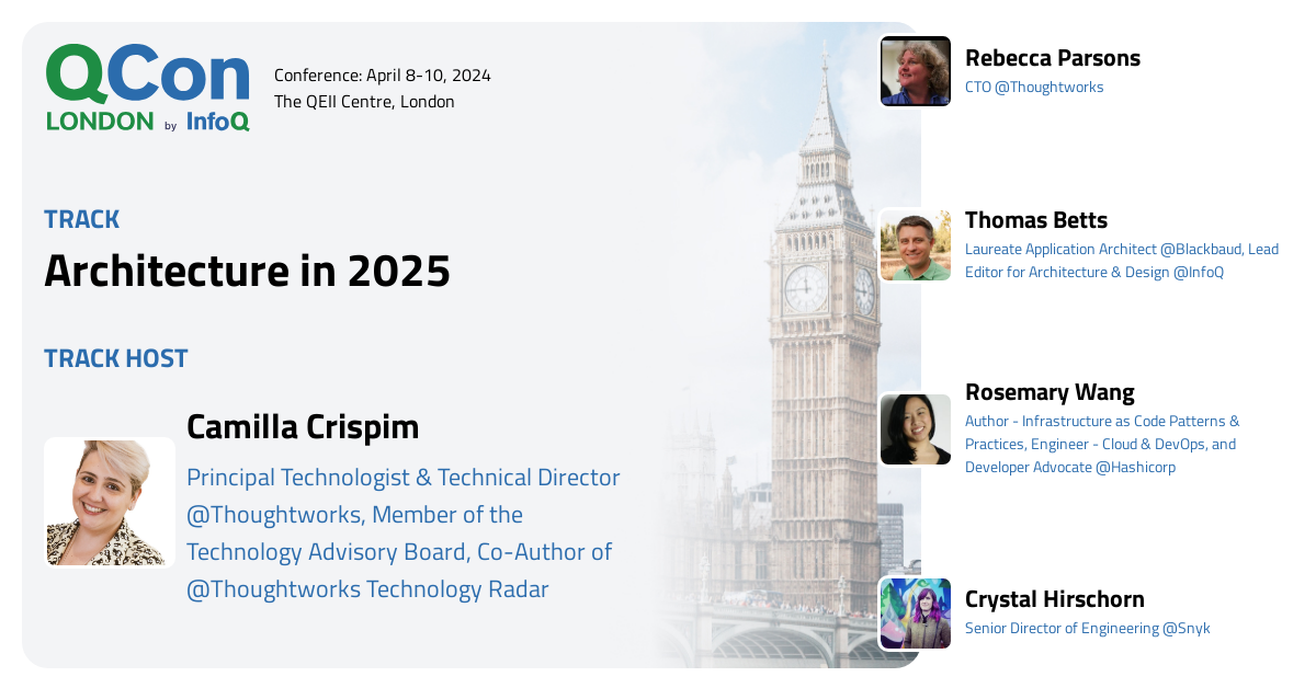 QCon London 2023 | Architecture in 2025