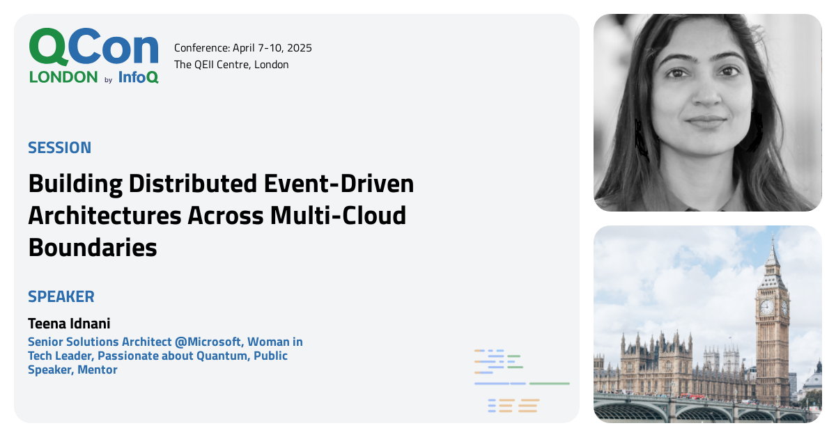 Qcon London 2025 Building Distributed Event Driven Architectures