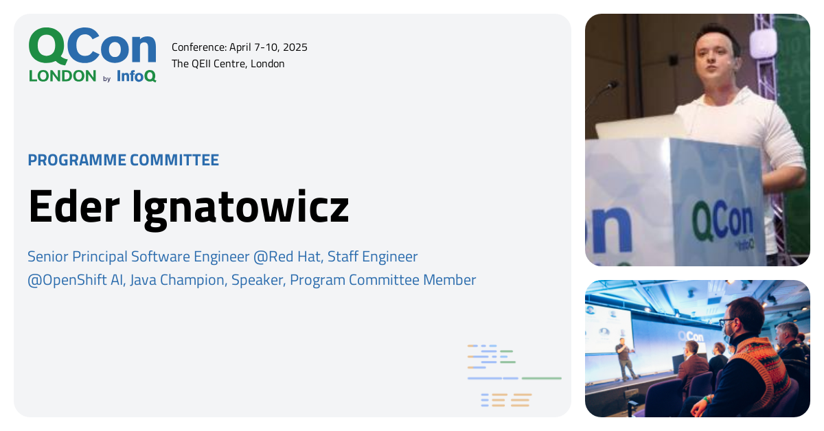 Eder Ignatowicz | QCon London 2026