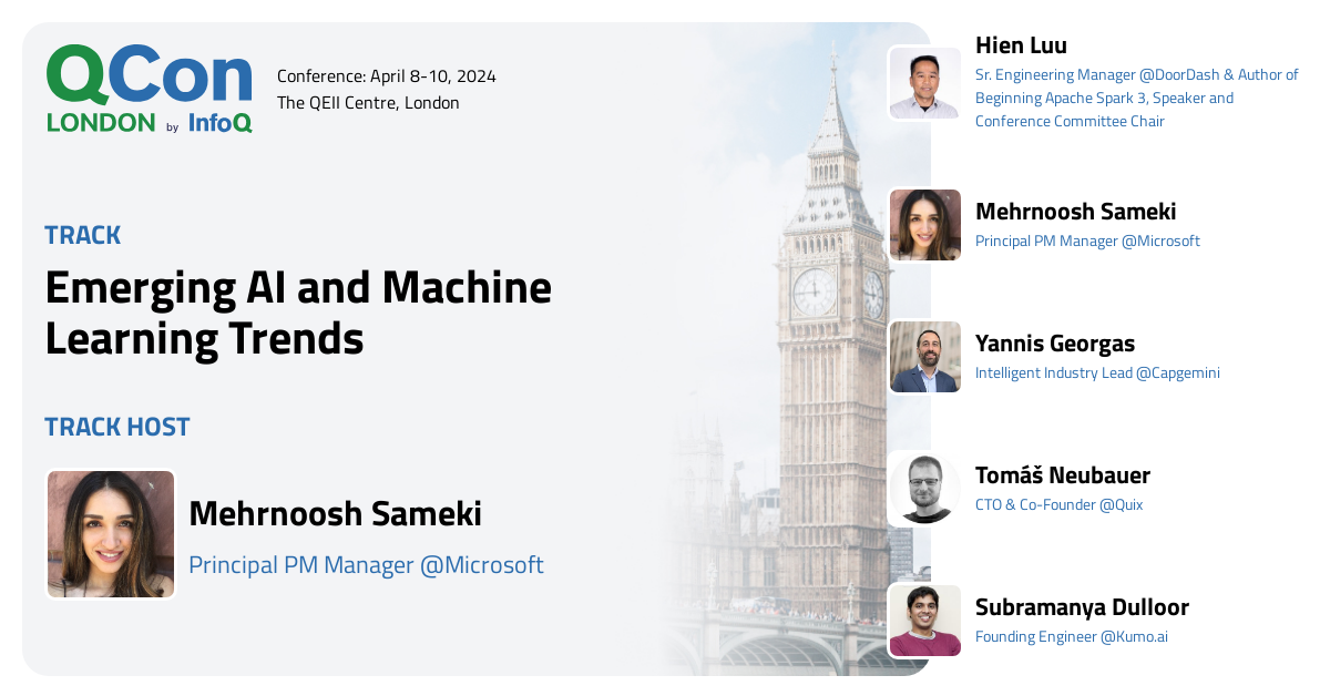 QCon London 2023 | Emerging AI and Machine Learning Trends