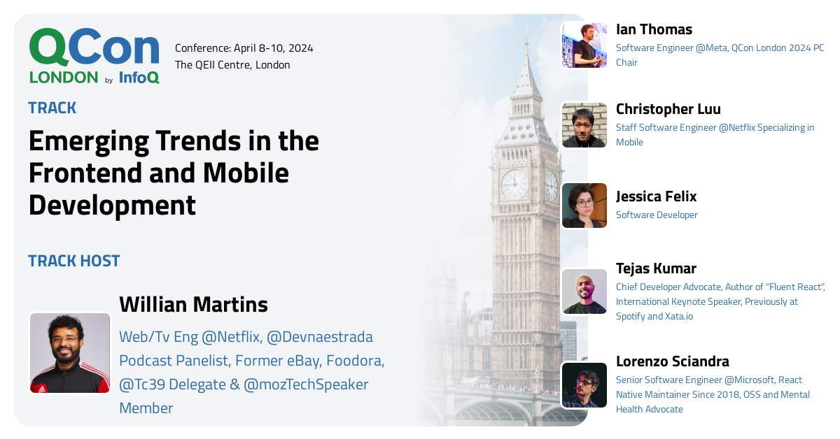 Emerging Trends in the Frontend and Mobile Development | QCon London 2024