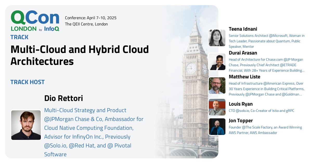 QCon London 2025 | Multi-Cloud and Hybrid Cloud Architectures