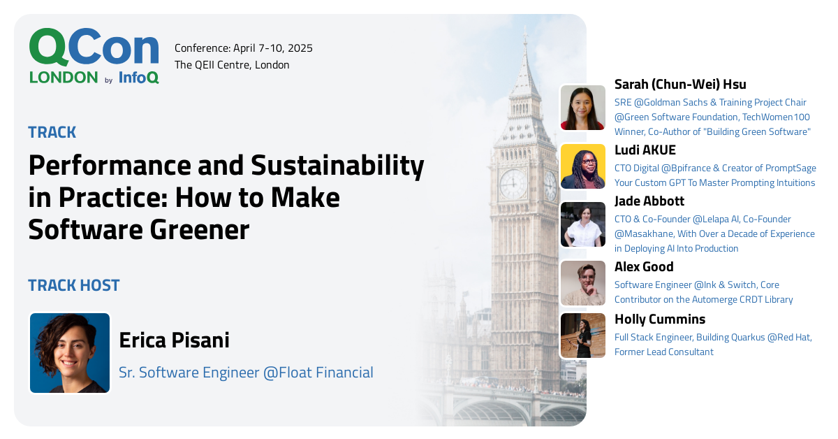 QCon London 2025 | Performance and Sustainability in Practice: How to ...