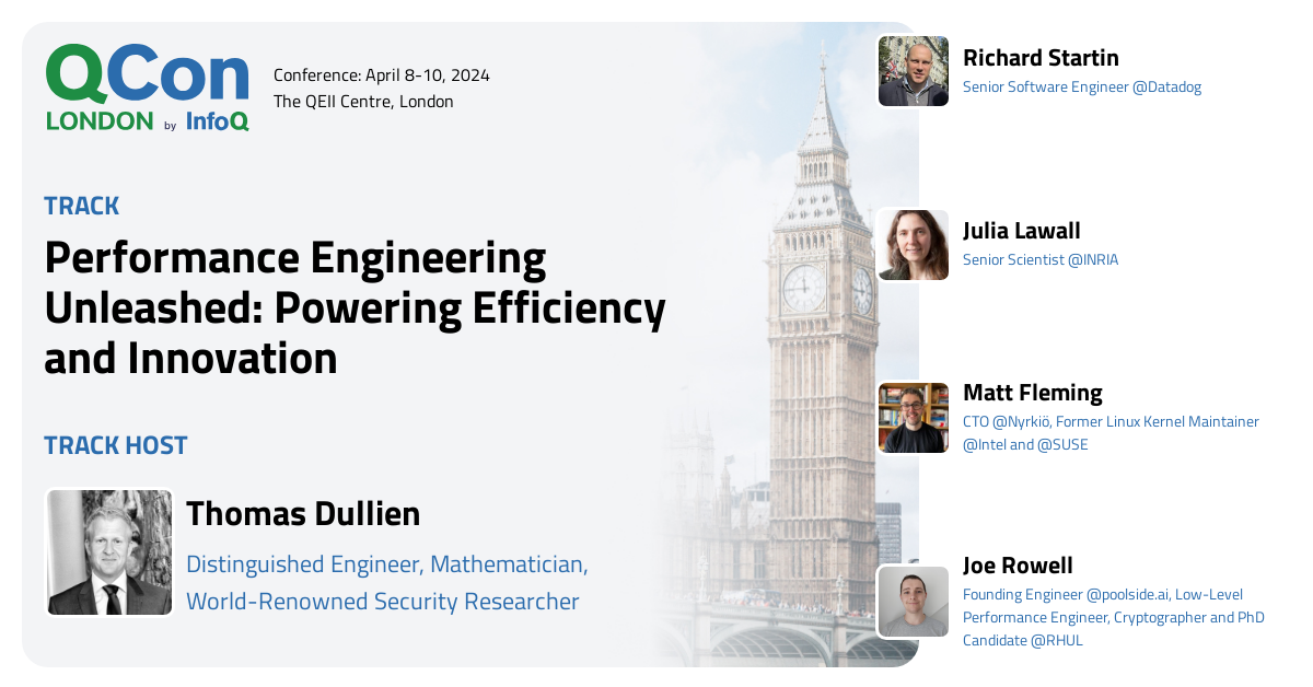 QCon London 2024 | Performance Engineering Unleashed: Powering Efficiency and Innovation