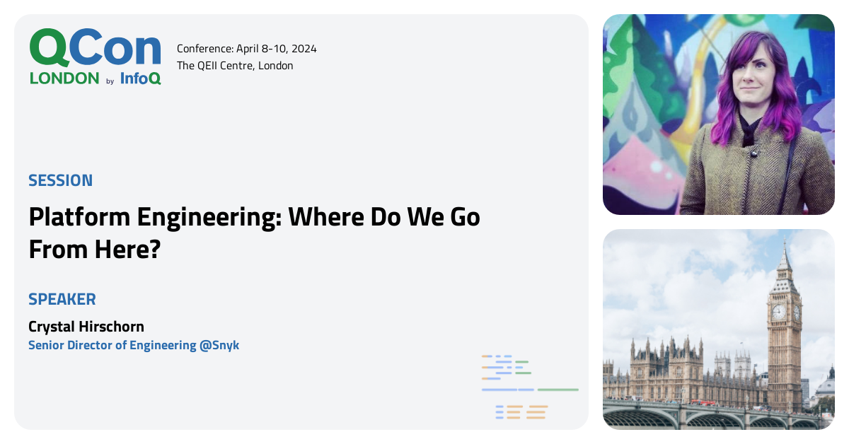 QCon London 2023 | Platform Engineering: Where Do We Go From Here?