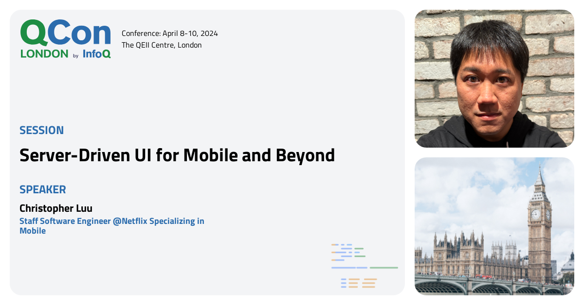 QCon London 2024 | Server-Driven UI for Mobile and Beyond