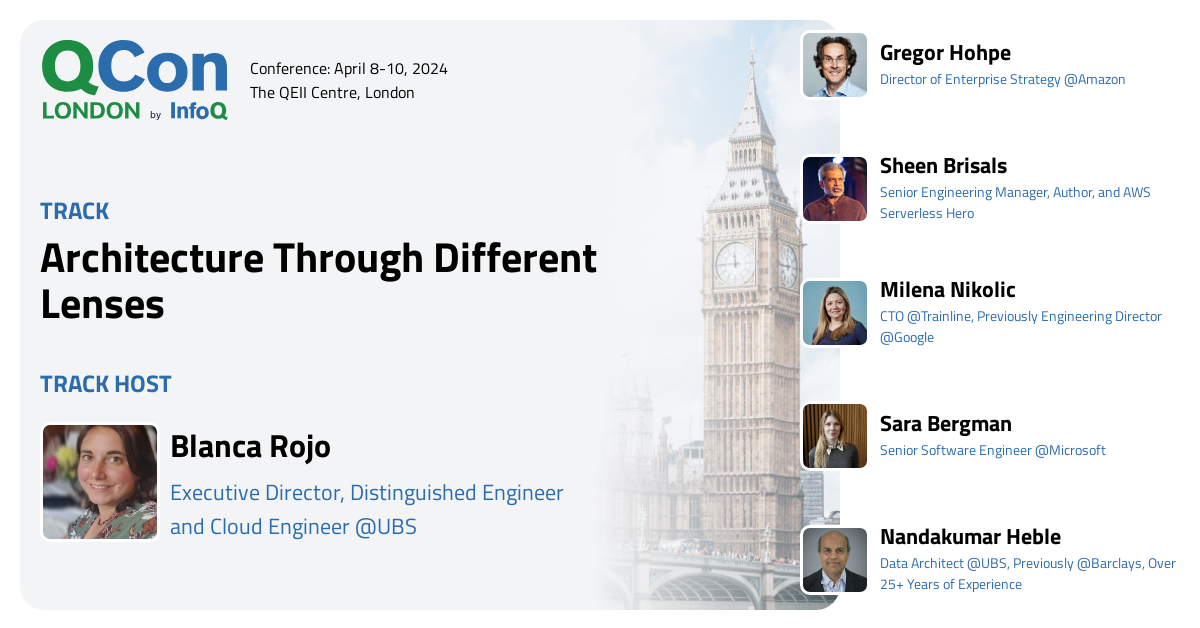 QCon London 2024 | Architecture Through Different Lenses