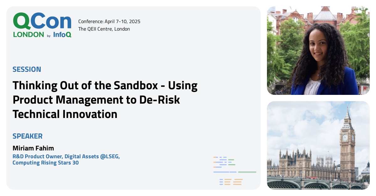QCon London 2025 | Thinking Out of the Sandbox - Using Product ...