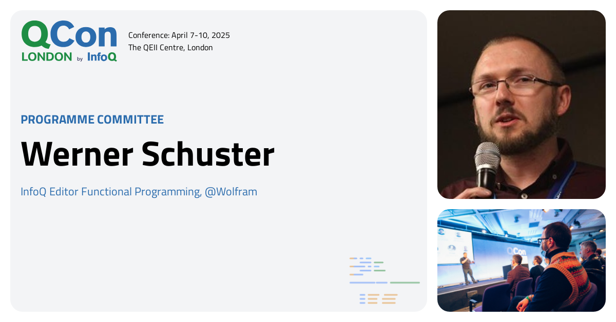 Werner Schuster | QCon London 2026